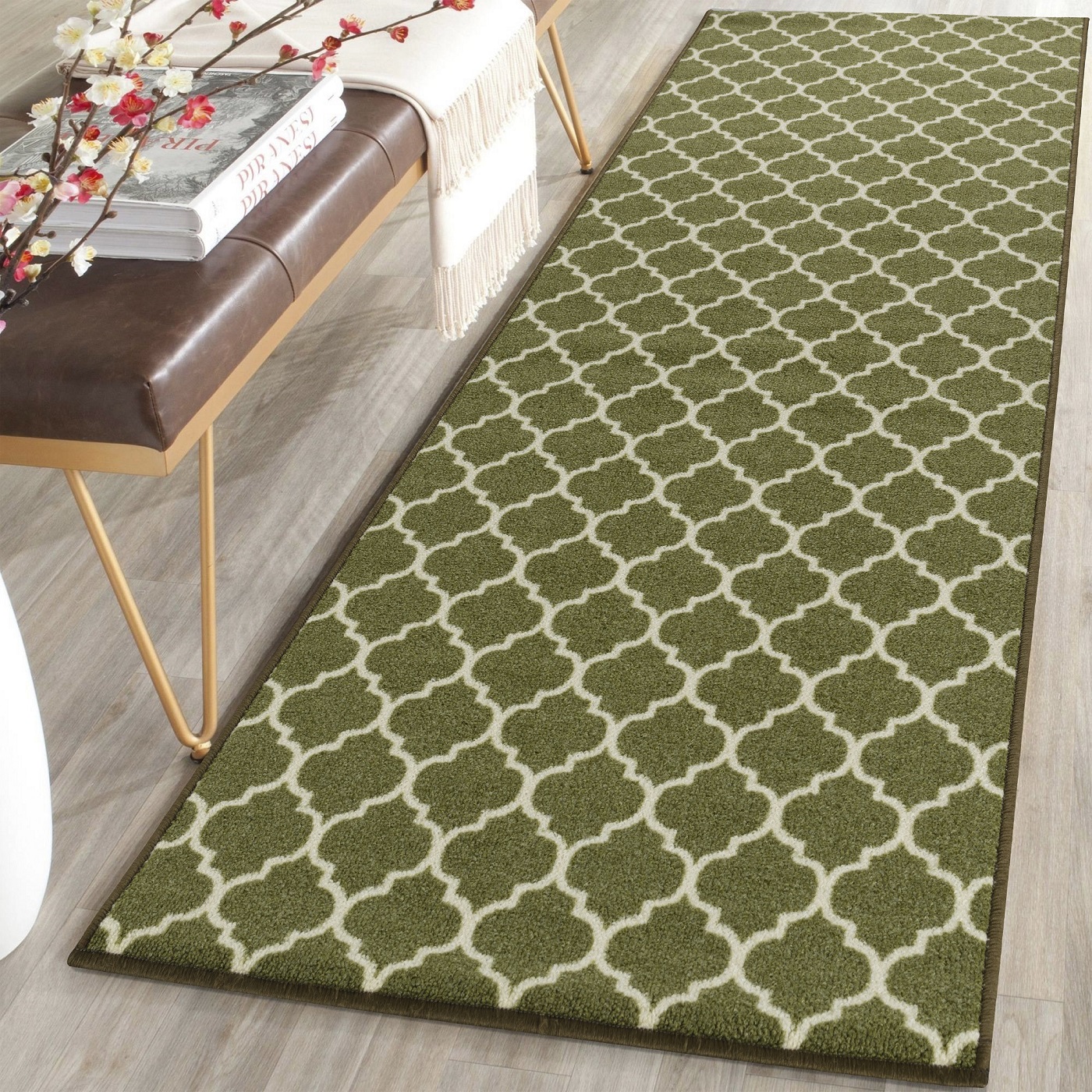 Trellis Gel Mat - Green Cream - Smart Living